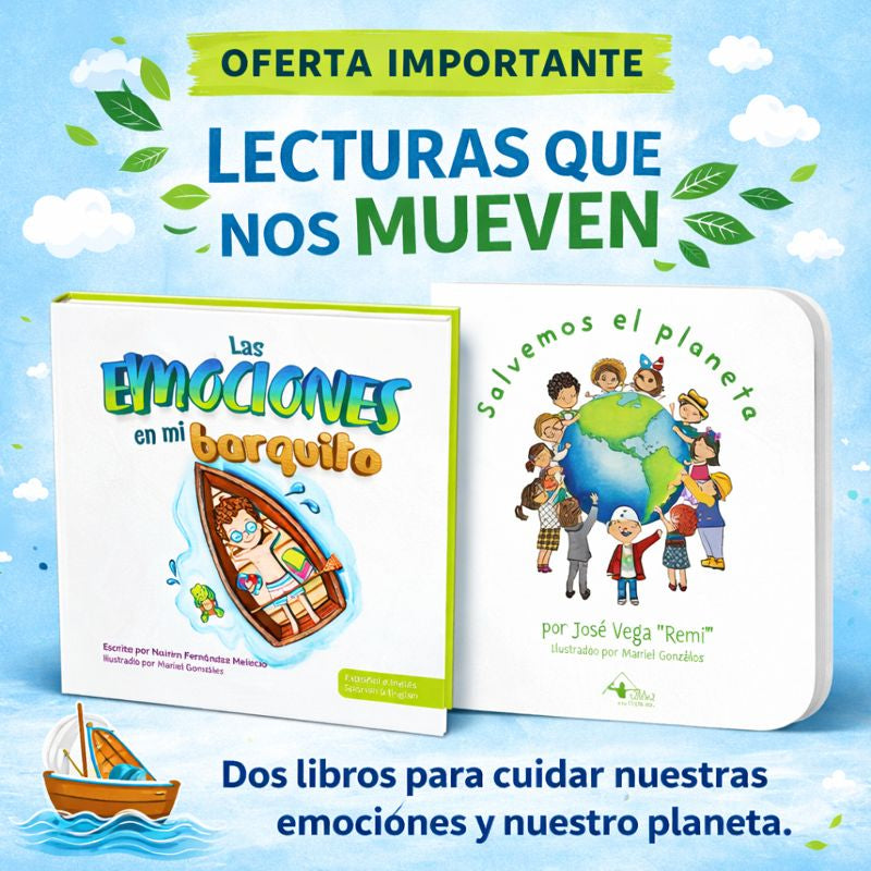 Oferta Especial de 2 Libros | Emociones y Salvemos al Planeta – Audaz ...